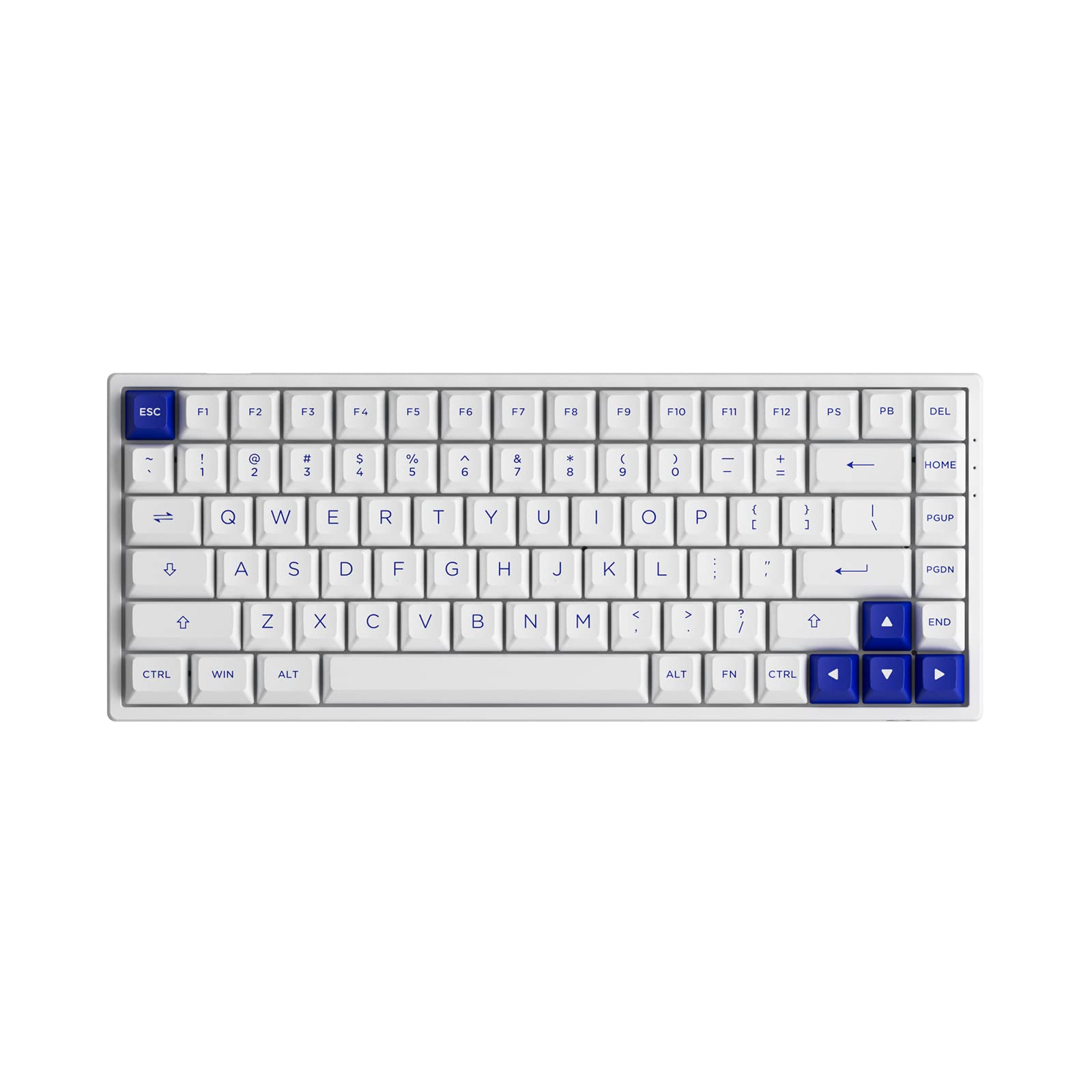 Akko Black&Gold 75% Hot-swappable Mechanical Gaming Keyboard with PBT Keycaps, 2.4G Wireless/Bluetooth/Wired 3084B Plus 84-Key RGB Keyboard, Compatible with Mac & Win Jelly Pink Switches