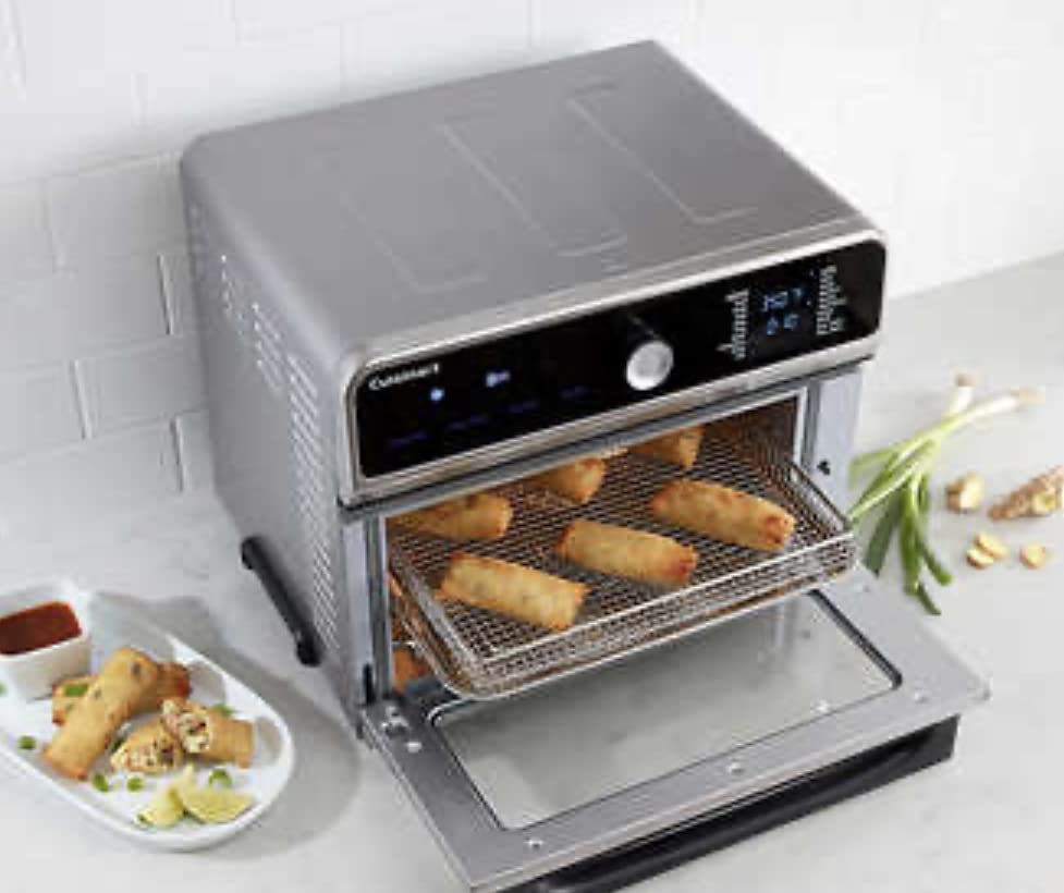Cuisinart Digital Airfryer Toaster Oven.0.6 cu.ft. (17L). CTOA-130PC3 silver