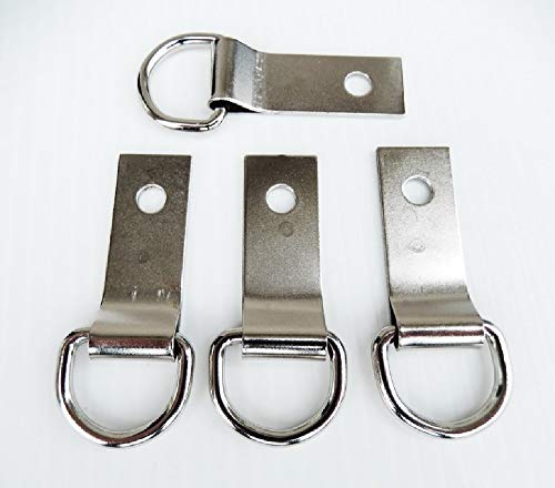 Set of 4 pcs Saddle Repair 1 1/2" Clip & Dee 5/8" D Ring