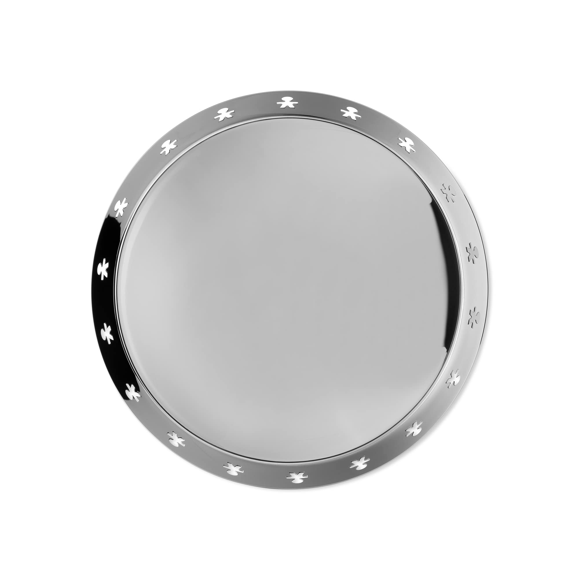 Alessi Mini Girotondo Round Plain, Silver