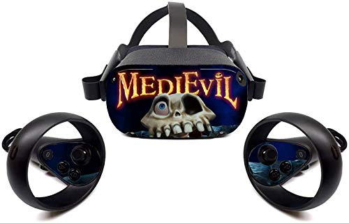action adventure Stickers Skin for Oculus Quest, Protective, Durable, and Unique Vinyl Decal Wrap Cover | Easy to Apply, Remove, and Change Styles by ok anh yeu
