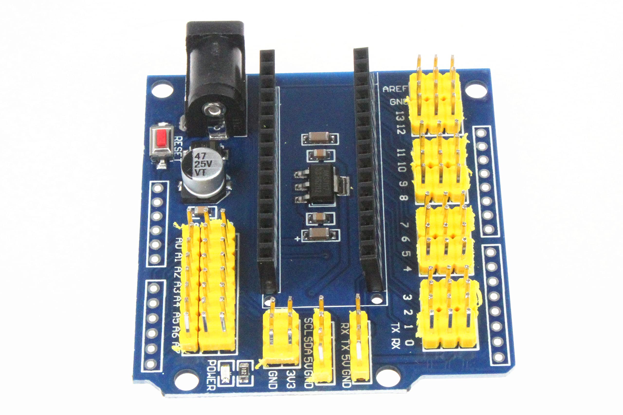 NOYITO I O Expansion Sensor Shield Module for UNO R3 Nano V3.0 Nano Pro - Color Version