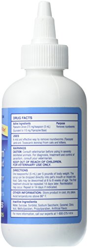 Hartz UltraGuard Rid Worm Liquid for Cats 4 oz