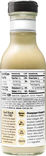 Brianna's Vinaigrette Dressing - Champagne Vinaigrette - 12 Ounces