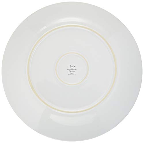 Lenox Alpine Snowflake Round Serving Tray
