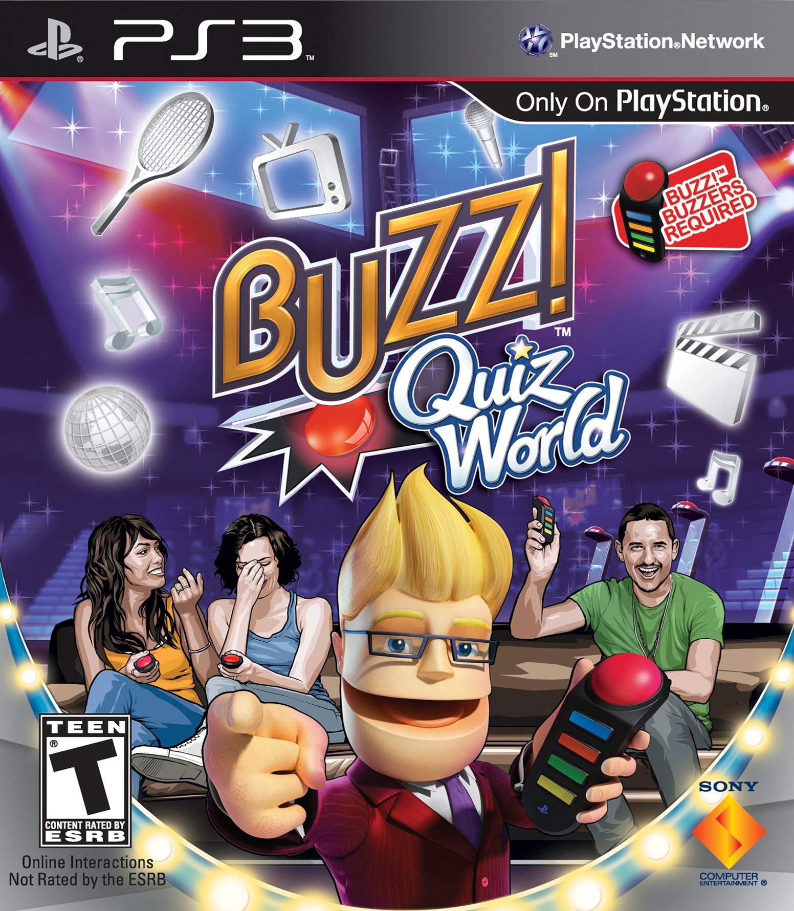 Buzz! Quiz World (Game Only) - Playstation 3 (Renewed)