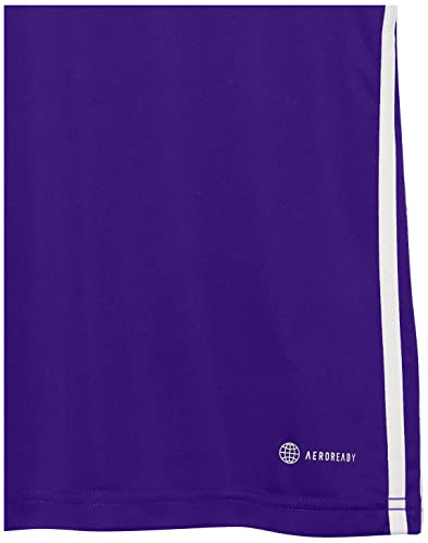 adidas Kids' Tabela 23 Jersey, Team Collegiate Purple/White, Large