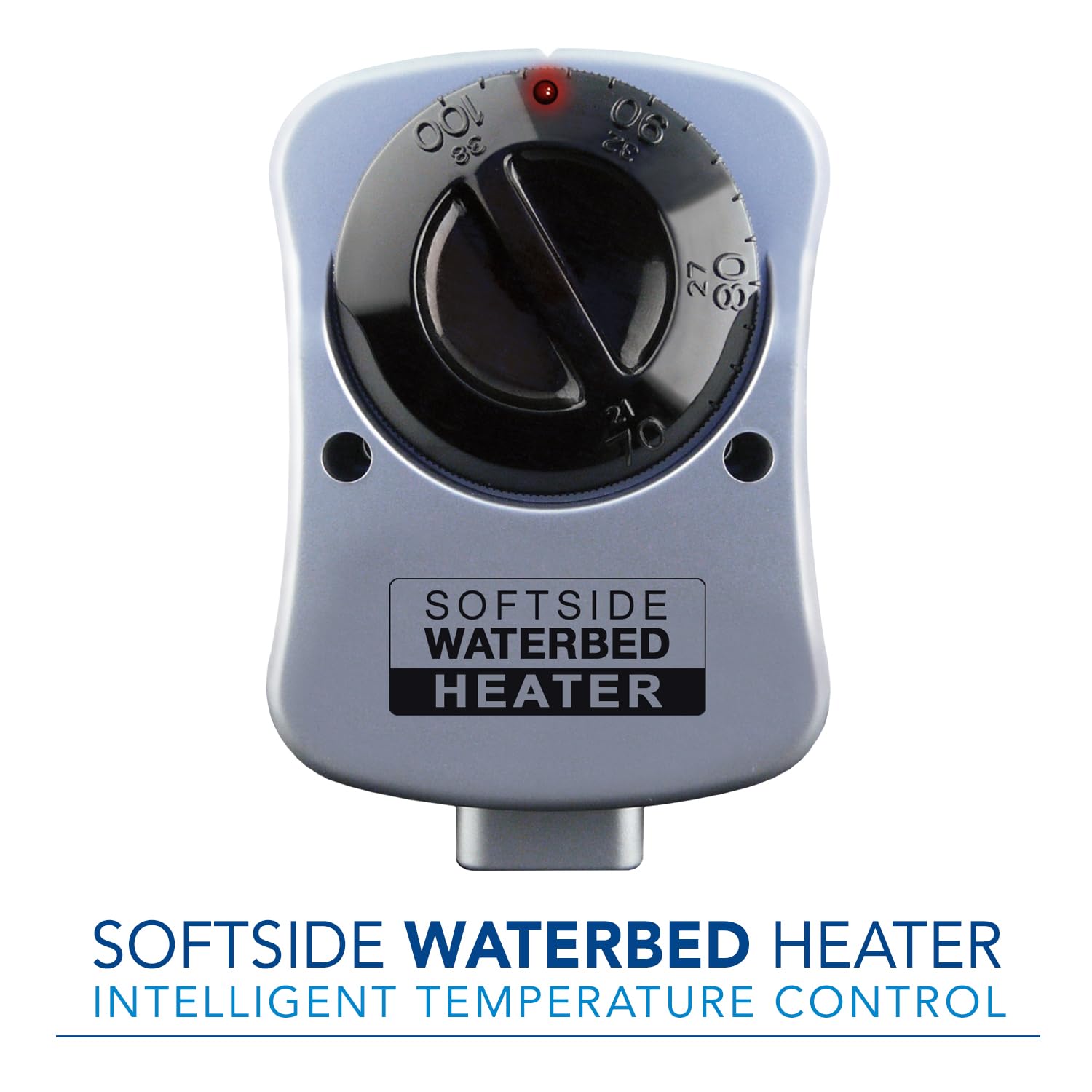 INNOMAX Analog Low Watt Waterbed Heater for Softside Mattresses, Safe Reliable Product Specific Design Certified to UL Waterbed Standards
