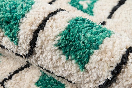 Novogratz by Momeni Bungalow Green Runner Area Rug 2'3" x 8'0"