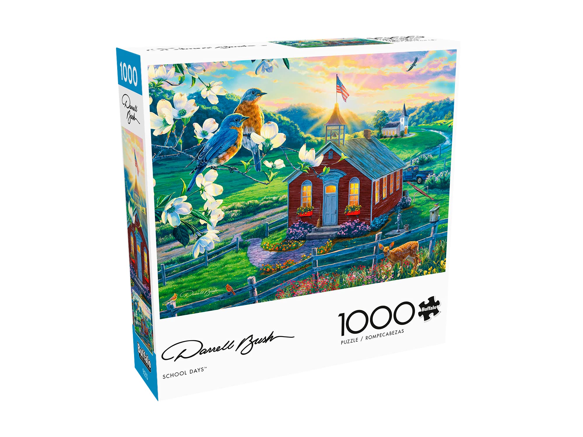 Buffalo Games - Darrell Bush - School Days - 1000 Piece Jigsaw Puzzle