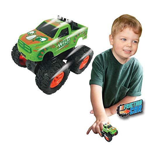 Deluxebase - Wild Wheelz-Dino Motor Vehicles, Multicolor (47418)