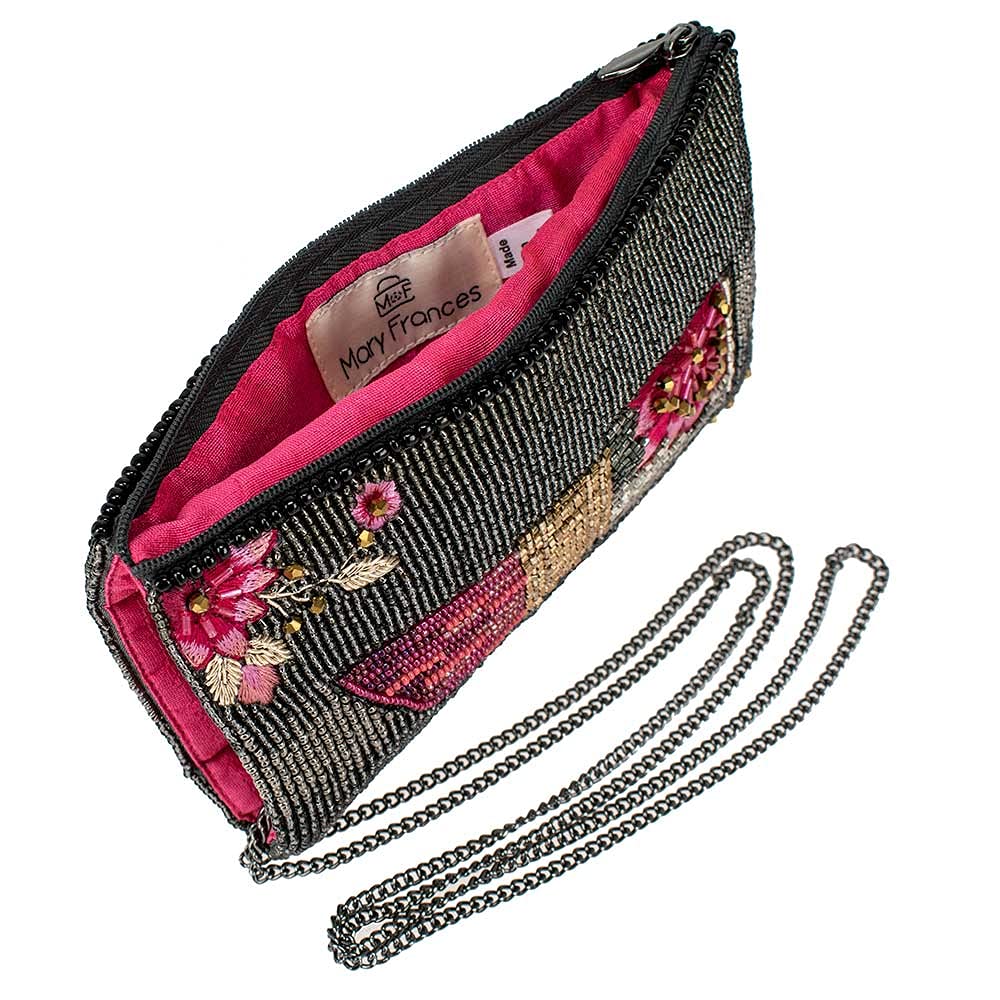 Mary Frances womens Glammed Up Crossbody Phone Sling Bag, Multi, Small US