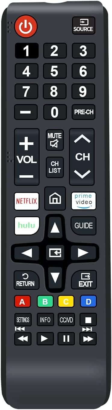 Universal Remote Control for All Samsung-TV-Remote, Compatible with All Samsung LCD LED HDTV 3D Smart TVs