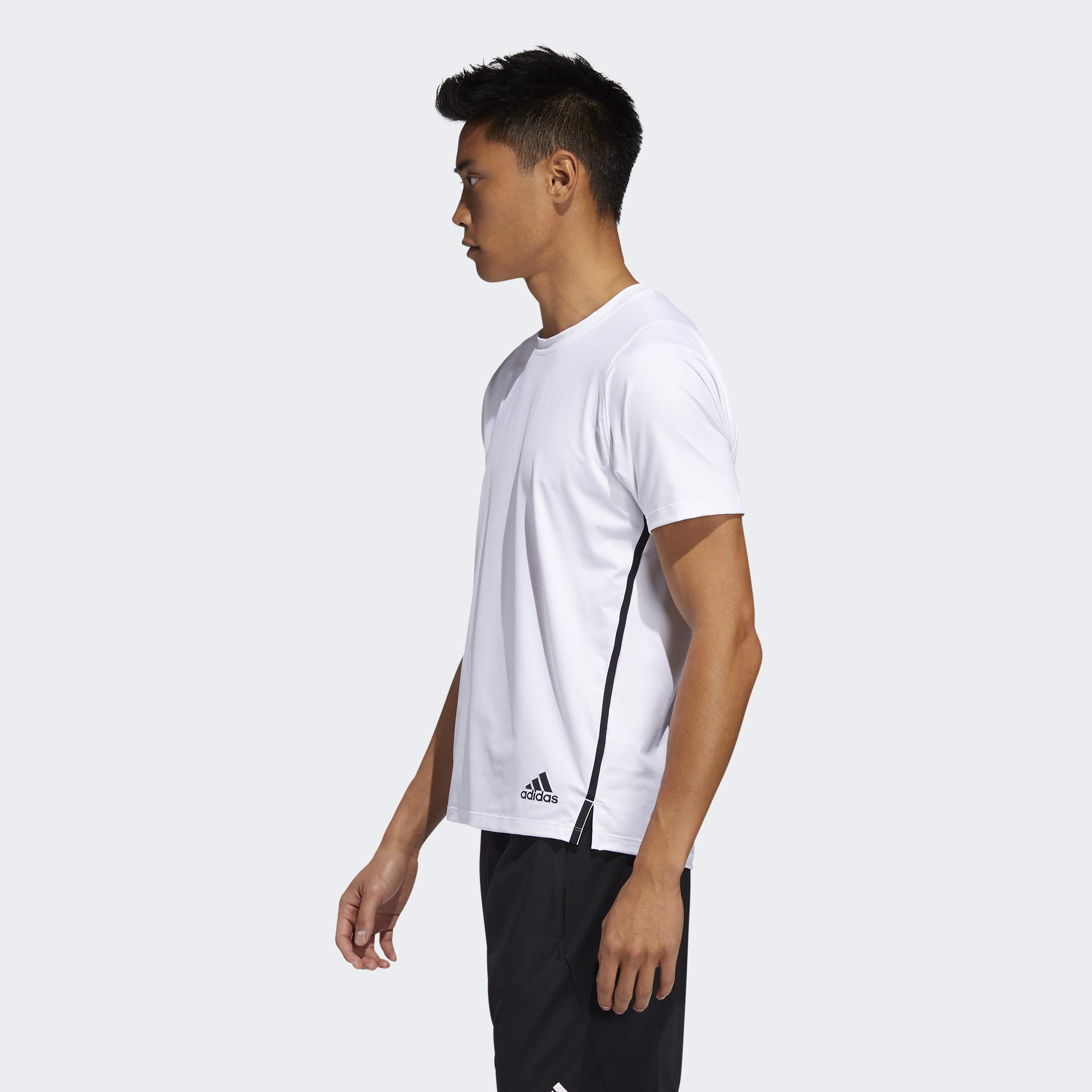 adidas Men's Freelift Primeblue Tee Sharp Blue Medium