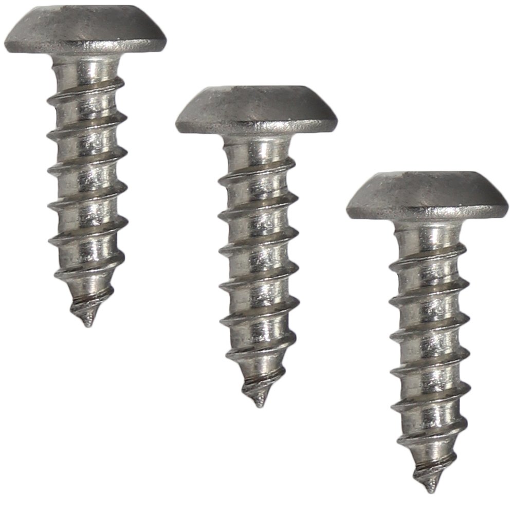 Fastenere Torx Security Sheet Metal Screws - #12 x 3/4" (25-Pack) Button Head, Tamper-Resistant, Anti Theft Stainless Steel Screws for Higher Level of Safety & Secure Fastening Solution