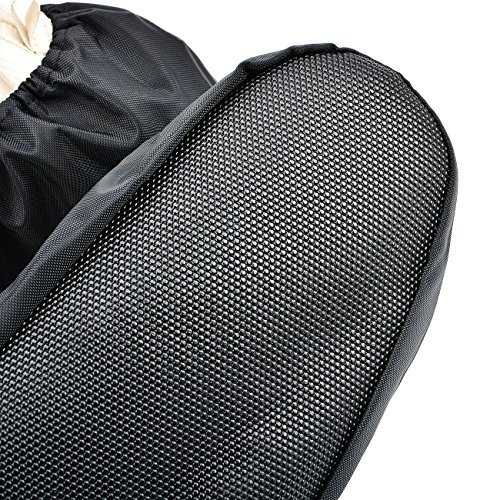 LUCK COLLECTION Premium Reusable Shoe and Boot Covers for Contractors, Durable Non-Slip Water-Resistant (Large)