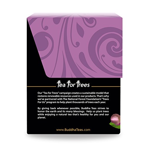 Buddha Teas Organic Alfalfa Leaf Tea - OU Kosher, USDA Organic, CCOF Organic, 18 Bleach-Free Tea Bag