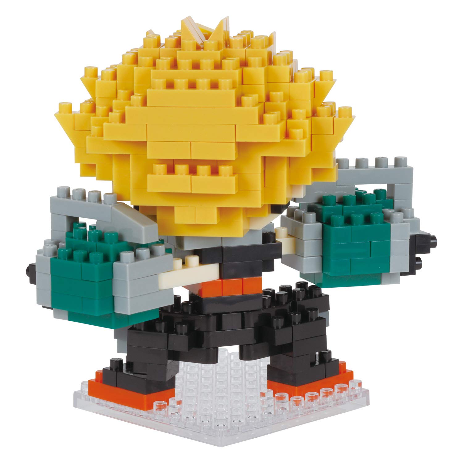 nanoblock - My Hero Academia - Katsuki Bakugo, Charanano Series Building Kit