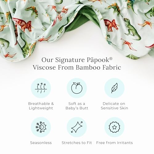 Posh Peanut Footless Baby Girl Pajamas - Viscose from Bamboo Ruffled Baby Sleepers with 2 Way Zipper for Easy Diaper Changes (6-9 Months) Dusk Rose