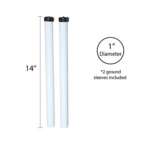 Kidkusion Retractable Driveway Guard | Fits 2 Car Driveway Up to 25 Ft. | Visual Boundary for Playtime Safety | Black | Made in USA
