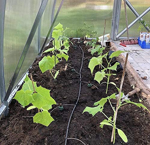 Blumat Irrigation System for 8 Plants w/Pressure Reducer | Automatic Drip Irrigation Kit | No Electricity, No Batteries Required | Garden, Patio, Hanging Baskets, Raised Bed, Greenhouse