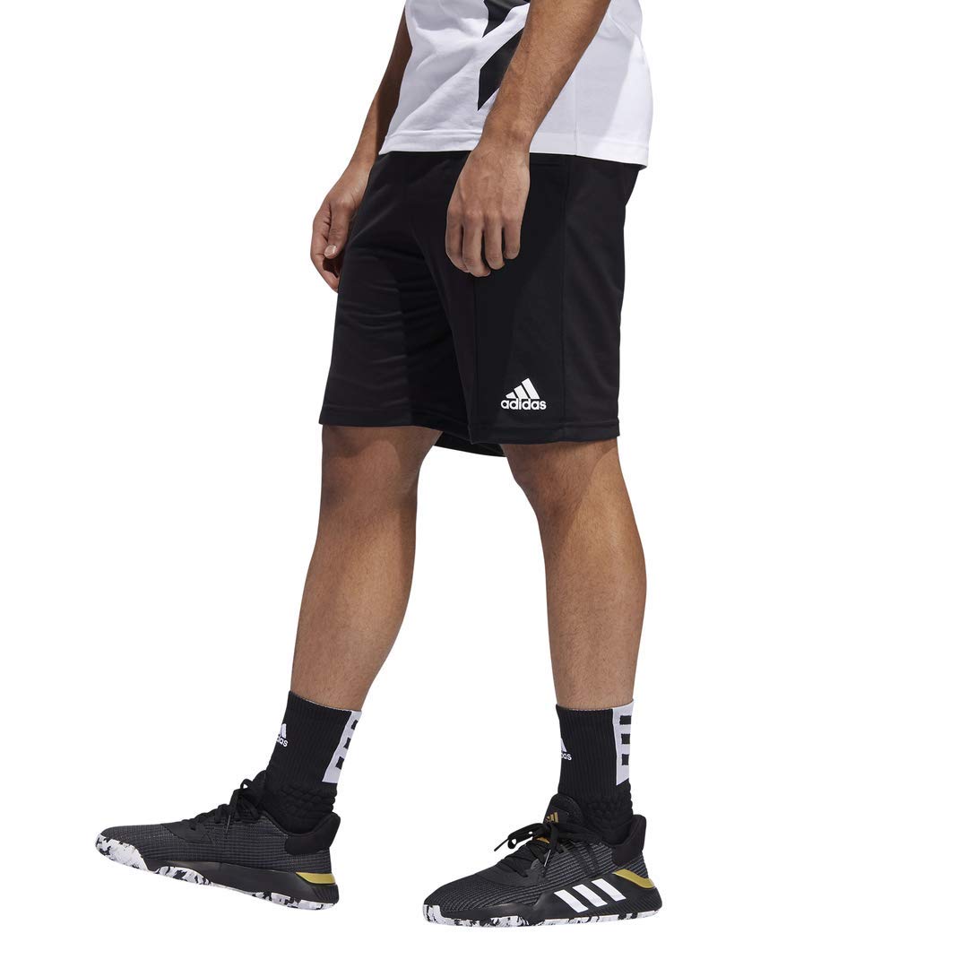 adidas Men's Sport 3-Stripes Short Black/White 4X-Large/Tall