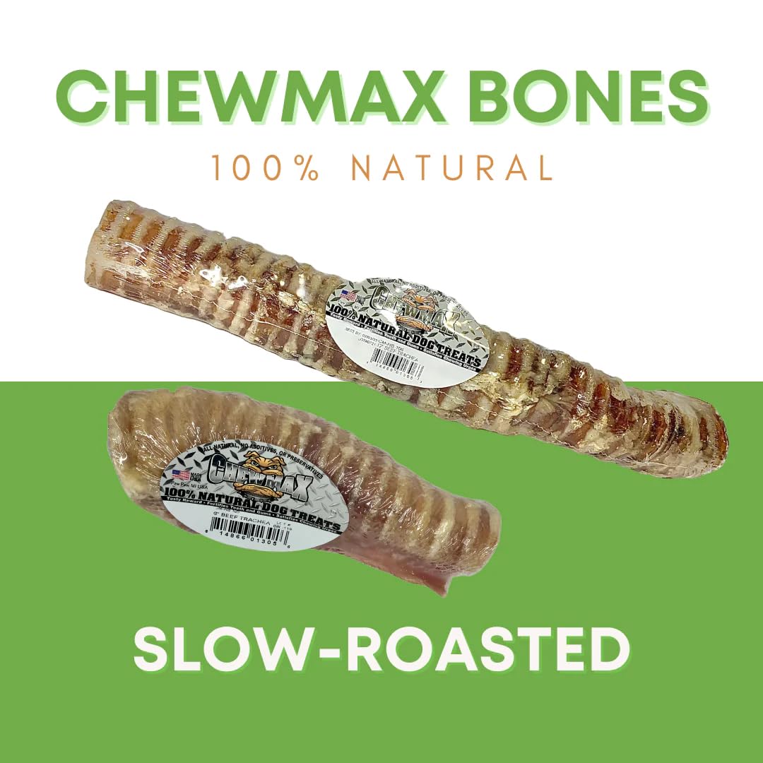 CHEWMAX 5 Count 5"-6" Trachea Bone Dog Chews