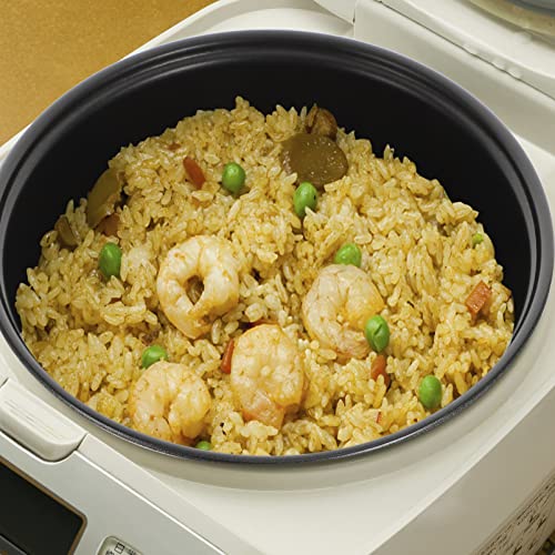 Healeved Rice Cooker 10 Cup Rice Cooker Inner Pot Rice Cooker Replace Liner Nonstick Cooking Pot Inner,4.5Qt Aroma Rice Cooker