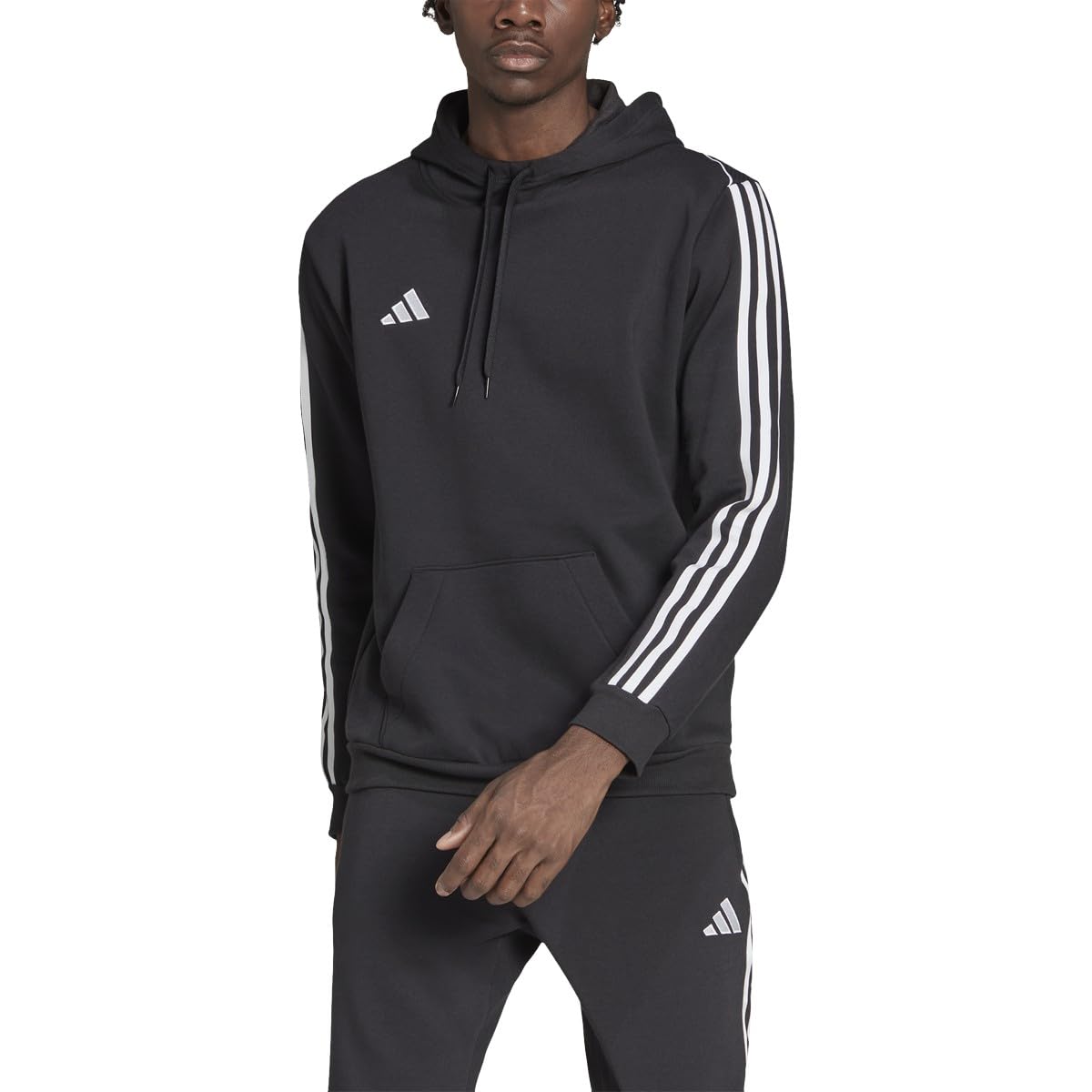 adidas Men's Tiro23 League Sweat Hoodie, Black, 4X-Large