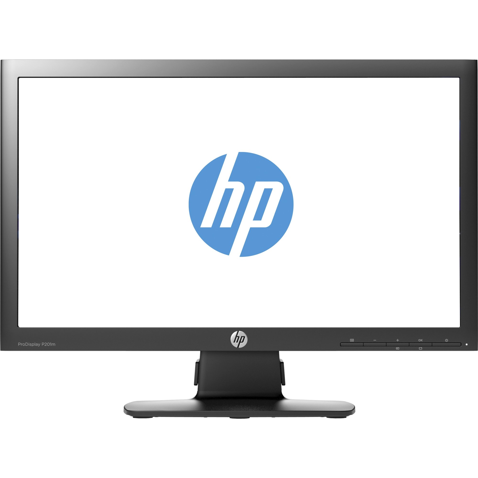 HP ProDisplay P201m 20" LED LCD Monitor - 16:9-5 ms - Adjustable Display Angle - 1600 x 900-250 Nit - 3,000,000:1 - HD+ - Speakers - DVI - VGA - 24 W - Black - Energy Star, EPEAT Gold, IT Eco