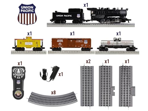 Lionel Union Pacific Flyer LionChief 5.0 Electric O Gauge Train Set with Bluetooth & Remote