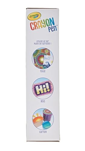 Crayola Ultimelt Pen, Crayon Melting Creative Kit for Arts Crafts, Multisurface