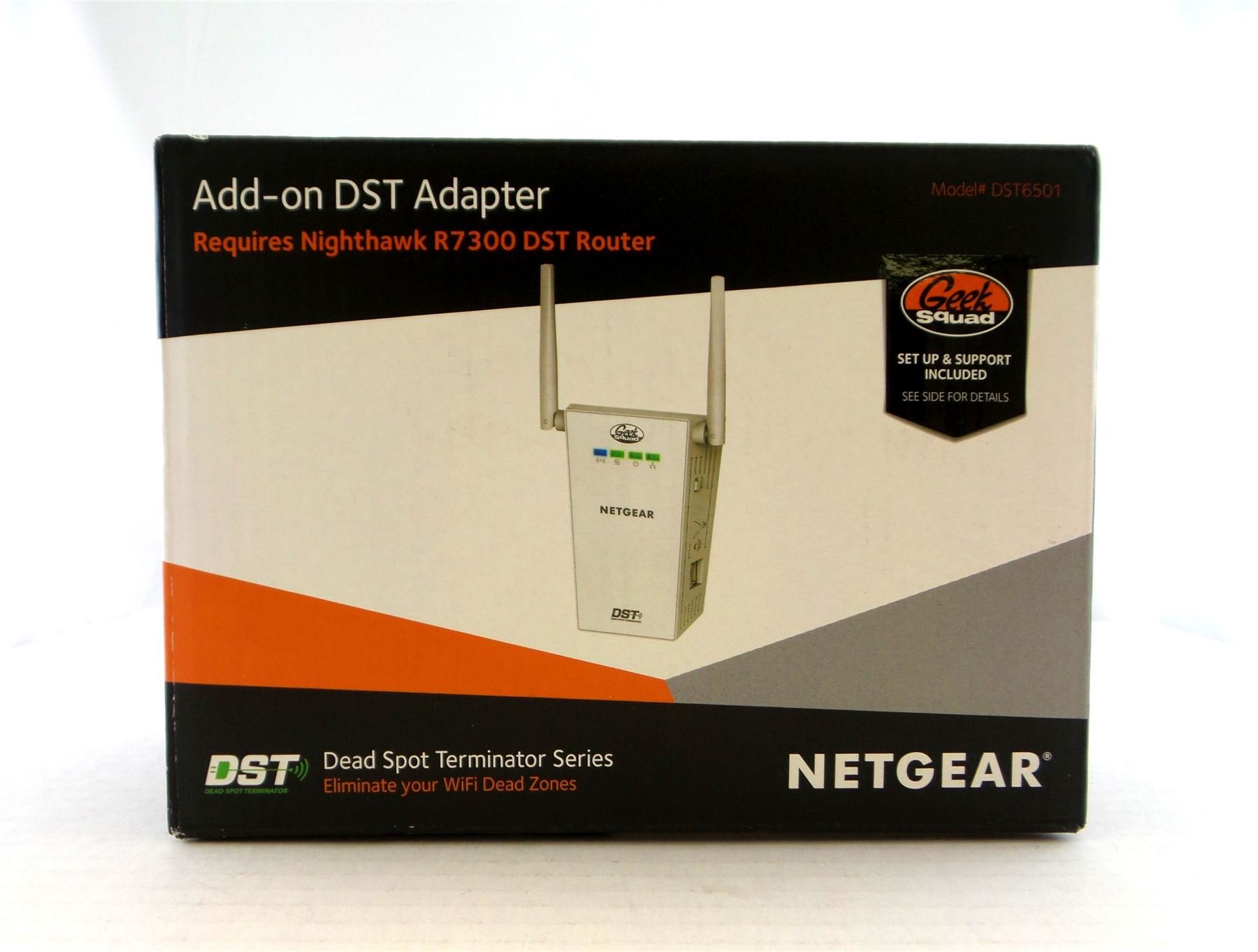 Netgear DST6501-100NAS - Dead Spot Terminator Wireless Adapter - White
