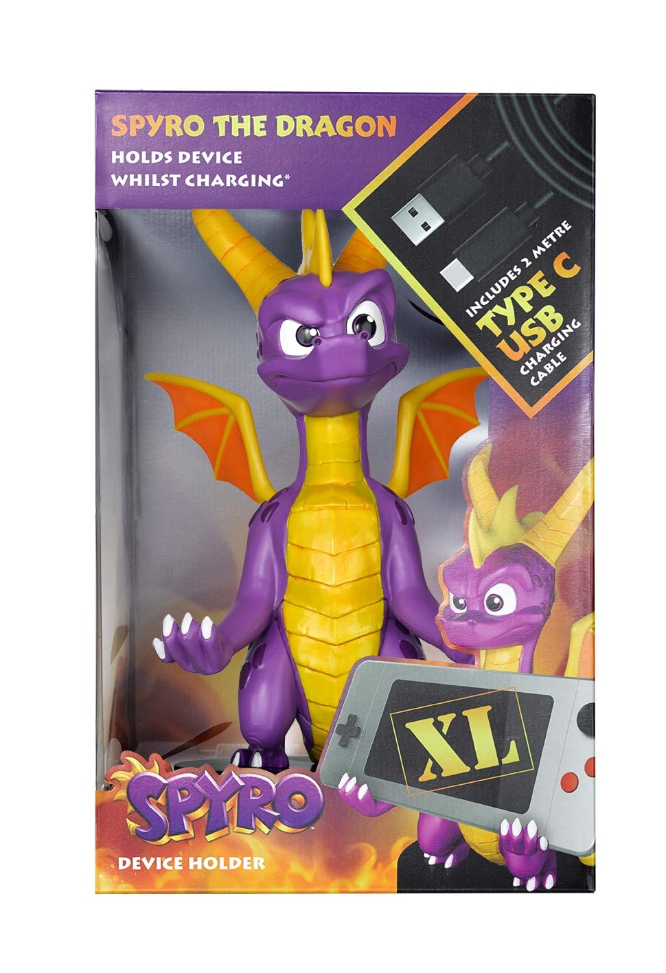 Cable Guys Spyro the Dragon Cable Guy XL - 12 inch version