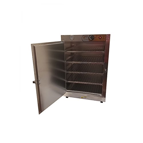 HeatMax 191929 Food Warmer Hot Box, Concession Warmer, Pizza Warmer, Great for Fund Raising, Shelves are 15.75"W x 18.5"D, NOT for PROOFING - Made in USA with Service and Support, for Half Size Pans