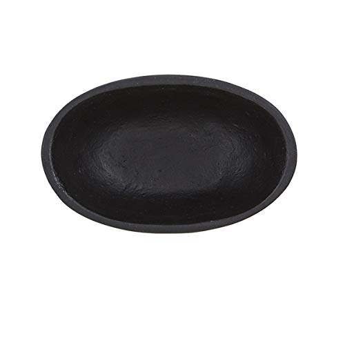 Small Cast Iron Footed Serving Bowl, 5 Inch (W)