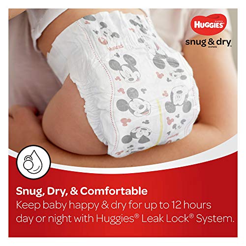 Huggies Snug & Dry Baby Diapers, Size 4, 29 Ct
