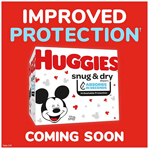 Huggies Snug and Dry Diapers, Size 6, 48 Count (Packaging May Vary)