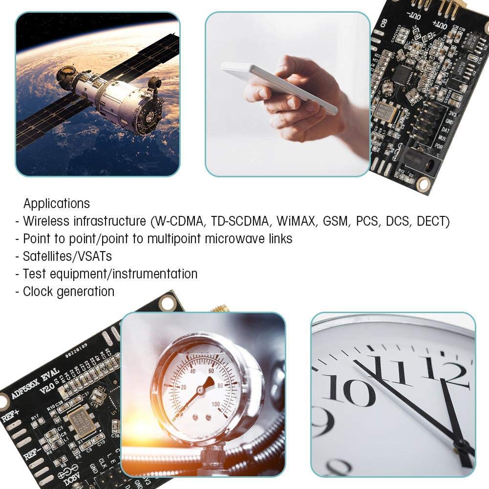 ADF5355 Development Board 54M-13.6GHz RF Source PLL VCO Phase Locked Loop Frequency Synthesizer Generator Module