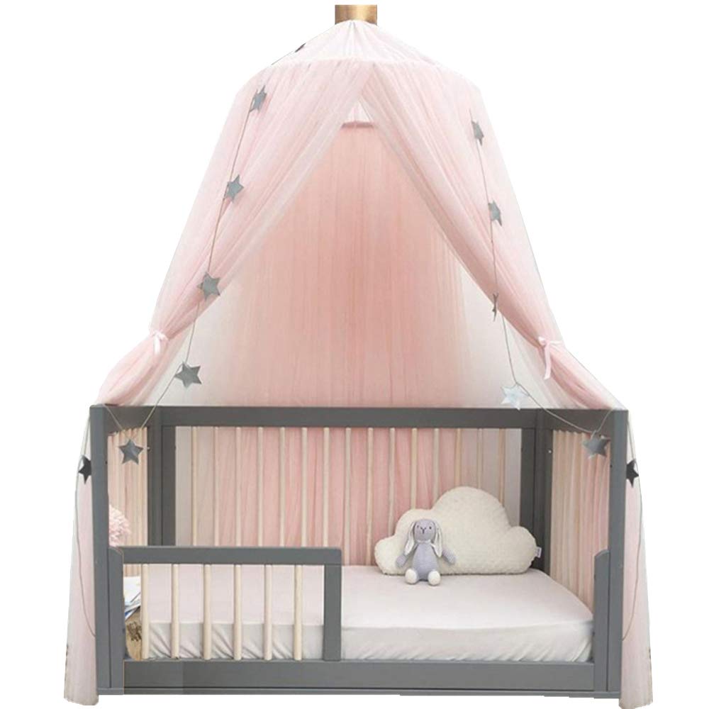 Dome Princess Bed Canopy Mosquito Net Play Tent Hanging House Decoration Lace Netting Curtains Indoor Game House