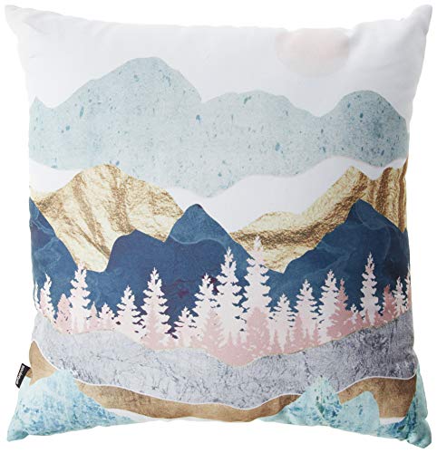Society6 Space Frog Designs Summer Vista Indoor Throw Pillow, 16"x16", Multi