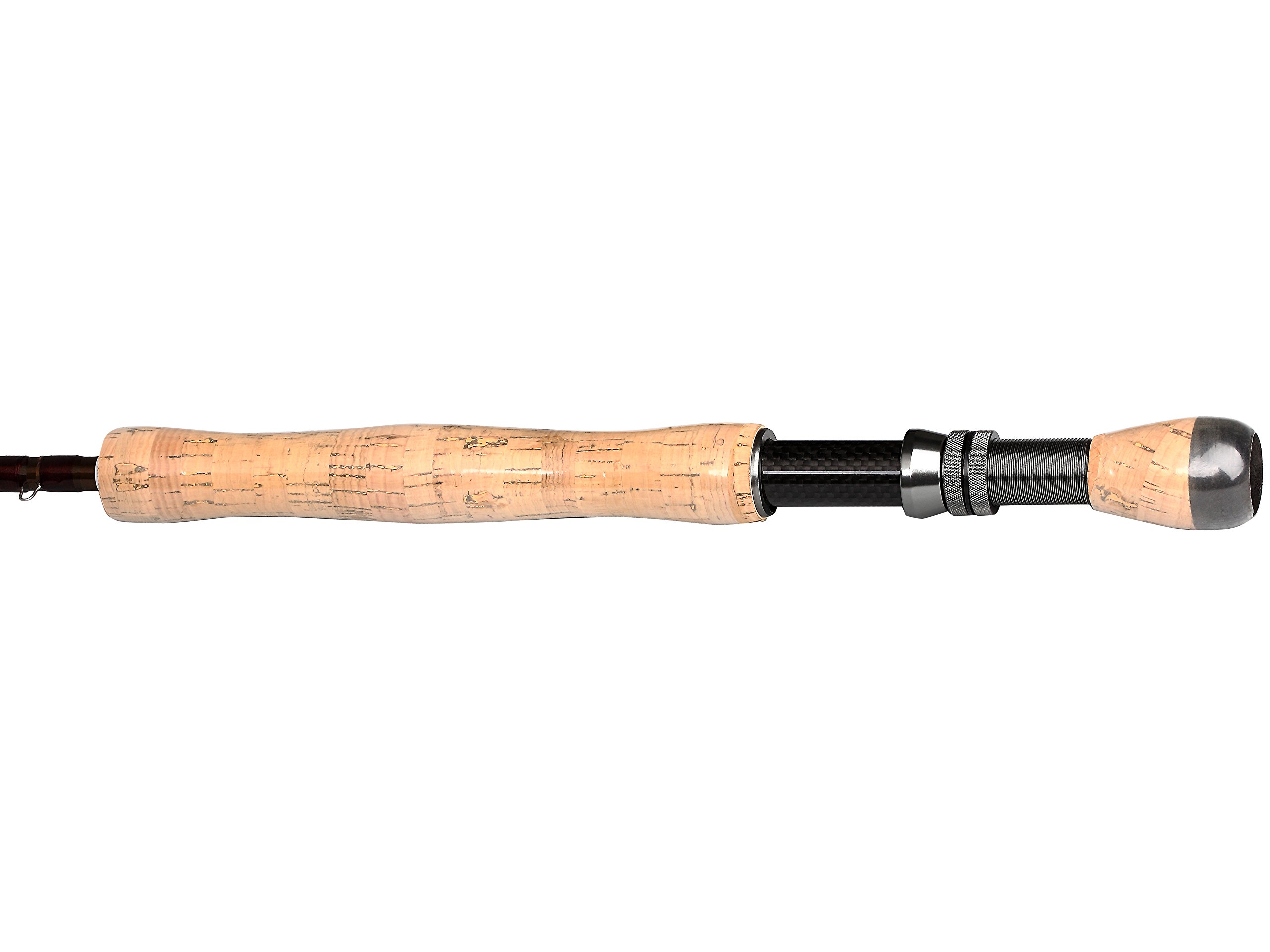 9ft or 10ft 5-6wt 7-8wt 4 Pieces Graphite Carbon Fiber Fly Fishing Rod Light Feel Medium Fast Action Freshwater Fly Rod (10ft 7/8wt)