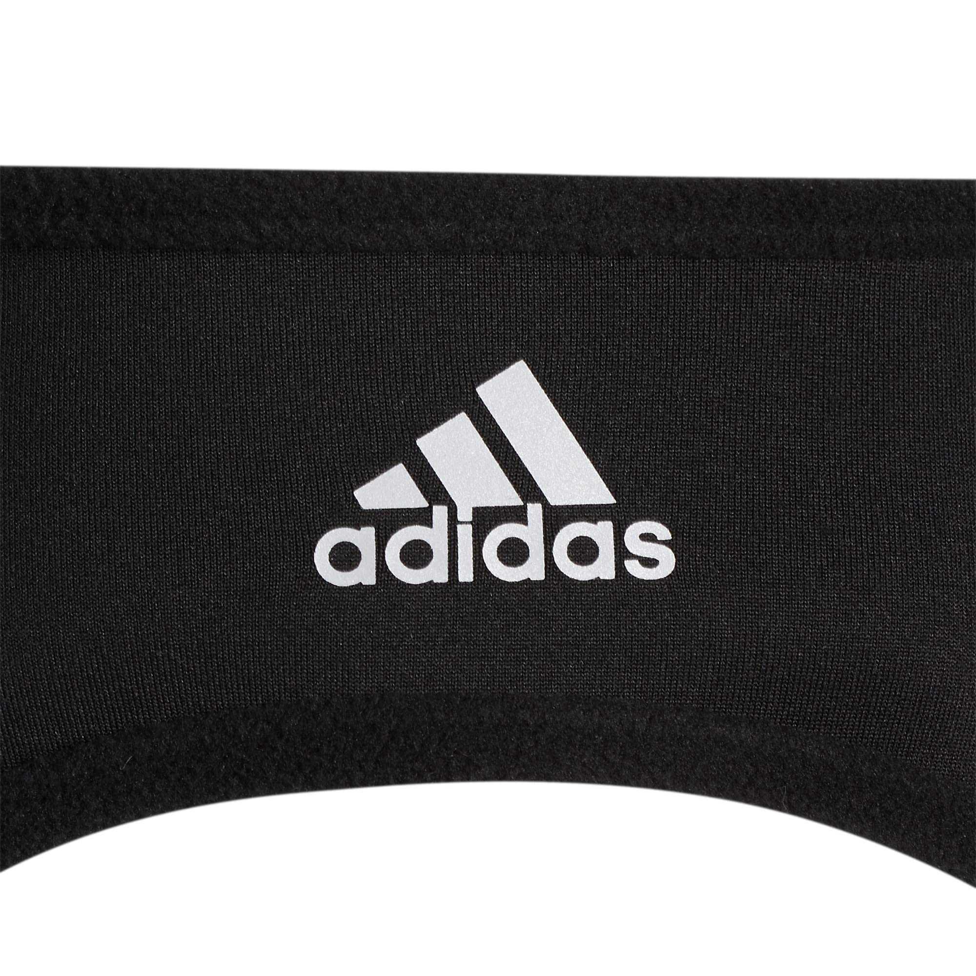 adidas Alphaskin Headband, Black/Silver Reflective, One Size