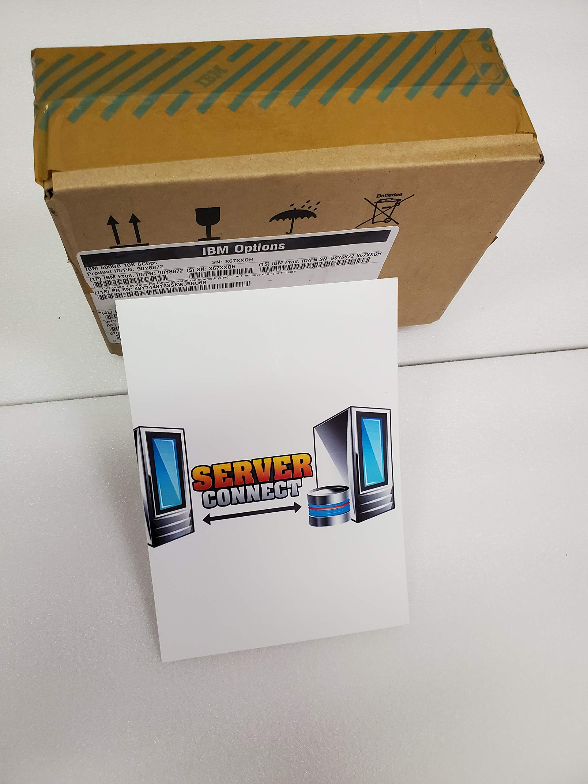 IBM 90Y8873 Hd Ibm 600gb 2.5in Sas 10k 6gb Int New Brown Box Lenovo Spare Part