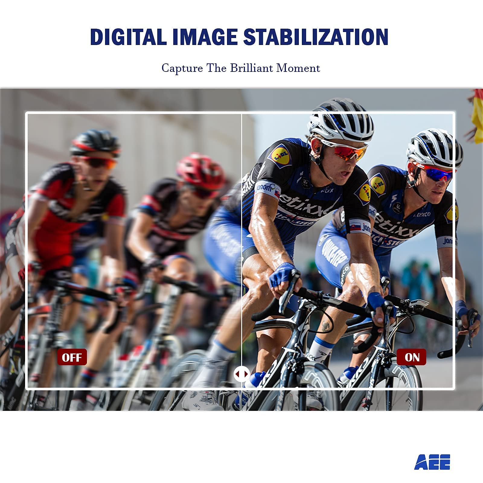 AEE Silver 4K WiFi Sports Action Camera, Ultra HD 133 Feet Waterproof DV Camcorder with Touch Screen, 16MP Image Resolution, 140 Degree Wide Angle Lens with 4X Digital Zoom
