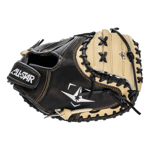 All-Star Top Star Series Catching Mitt - Left Hand Throw, Adult - Baseball Glove, Catchers Mitt