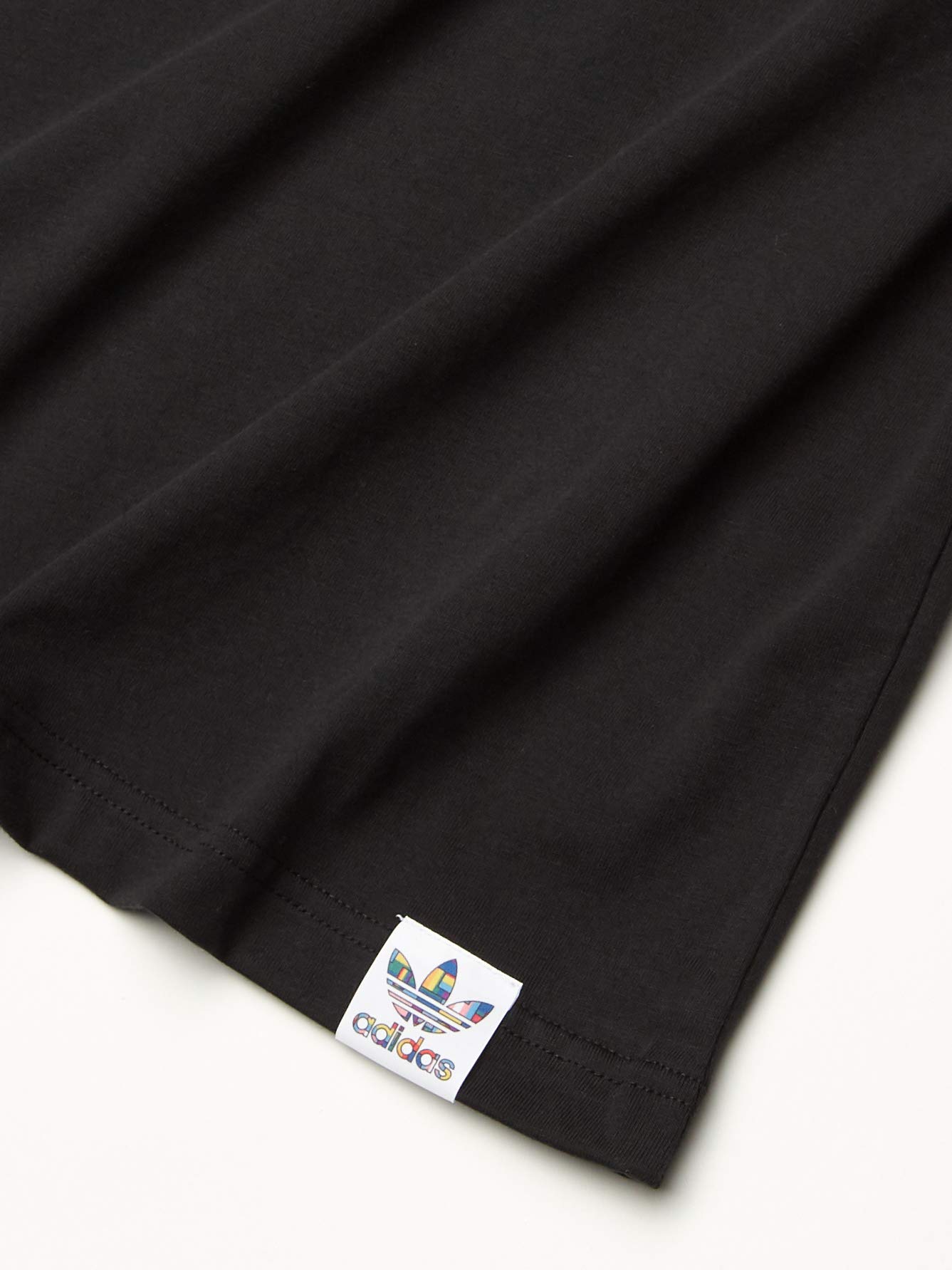 adidas Originals mens Pride Linear Tee Black XX-Small