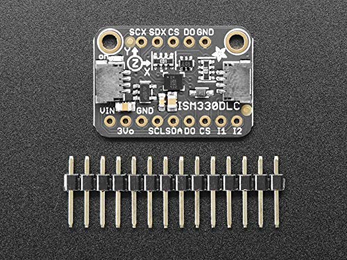 Adafruit 4502 Adafruit ISM330DHCX - 6 DoF IMU - Accelerometer and Gyroscope - Stemma QT/Qwiic