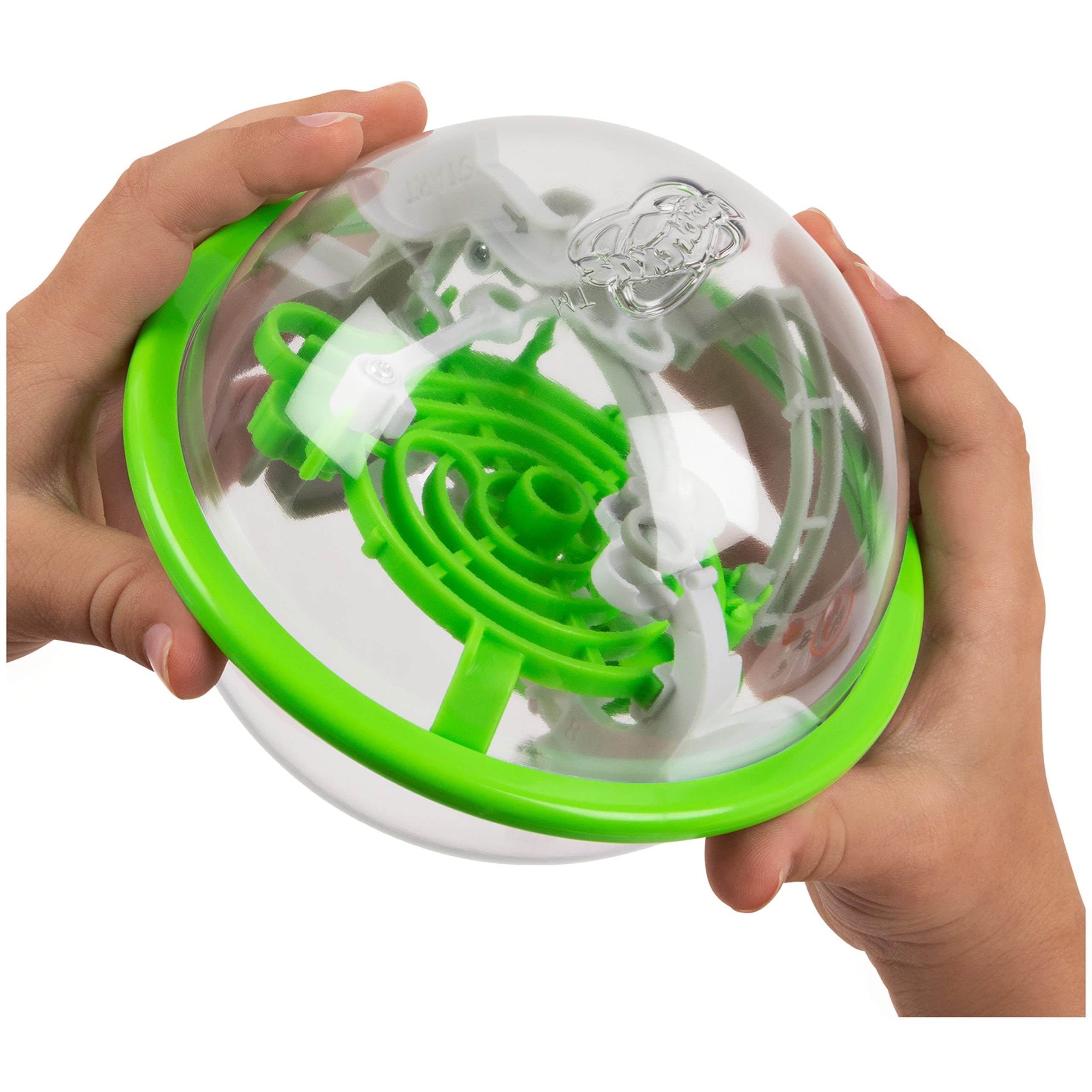 Perplexus GO! Spiral, Compact Challenging Puzzle Maze Skill Game, for Adults and Kids Ages 8 and up (Styles Vary)