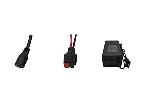 Aegis Battery 24V 12Ah (Lithium Battery + Charger) Rechargeable High-Energy Li-ion Battery (PVC) with BMS System for e-Scooters, e-Bikes, Solar Applications, Robots